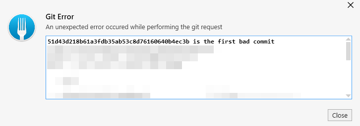 [Feature Request] Support Git Bisect · Issue #289 · fork-dev/TrackerWin · GitHub