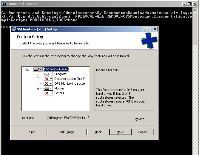 NsClient 0.5.0.62 install config · Issue #455 · mickem/nscp · GitHub