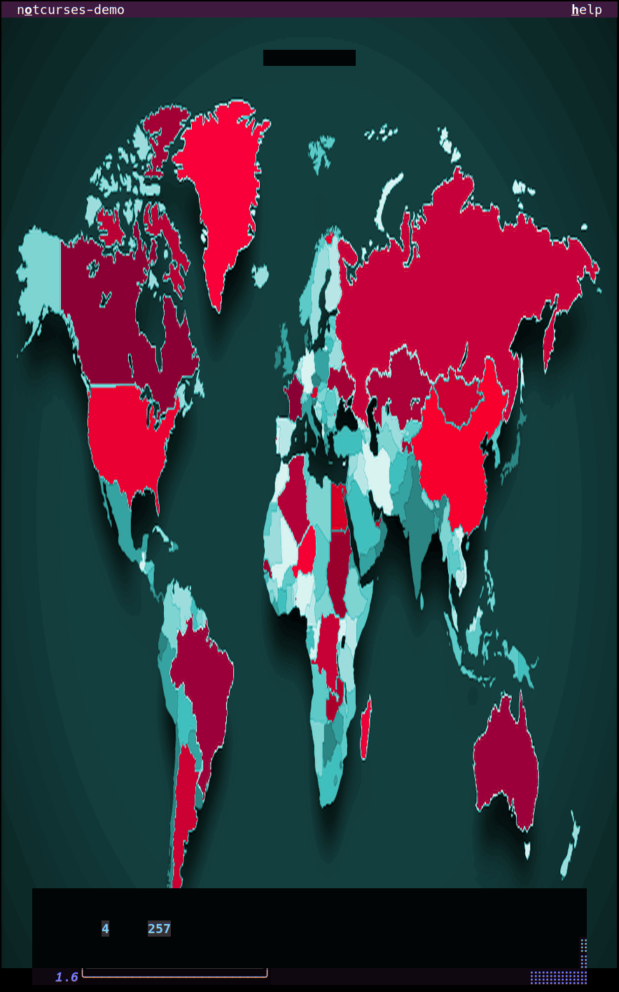 yield demo's text pulses in sixel terminals · Issue #1557 ...
