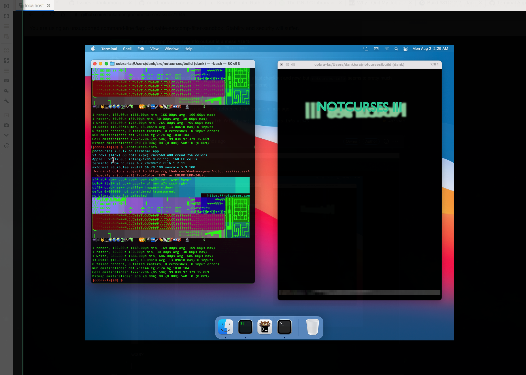 Terminal.App notcurses-info output is a mess · Issue #1945 ...