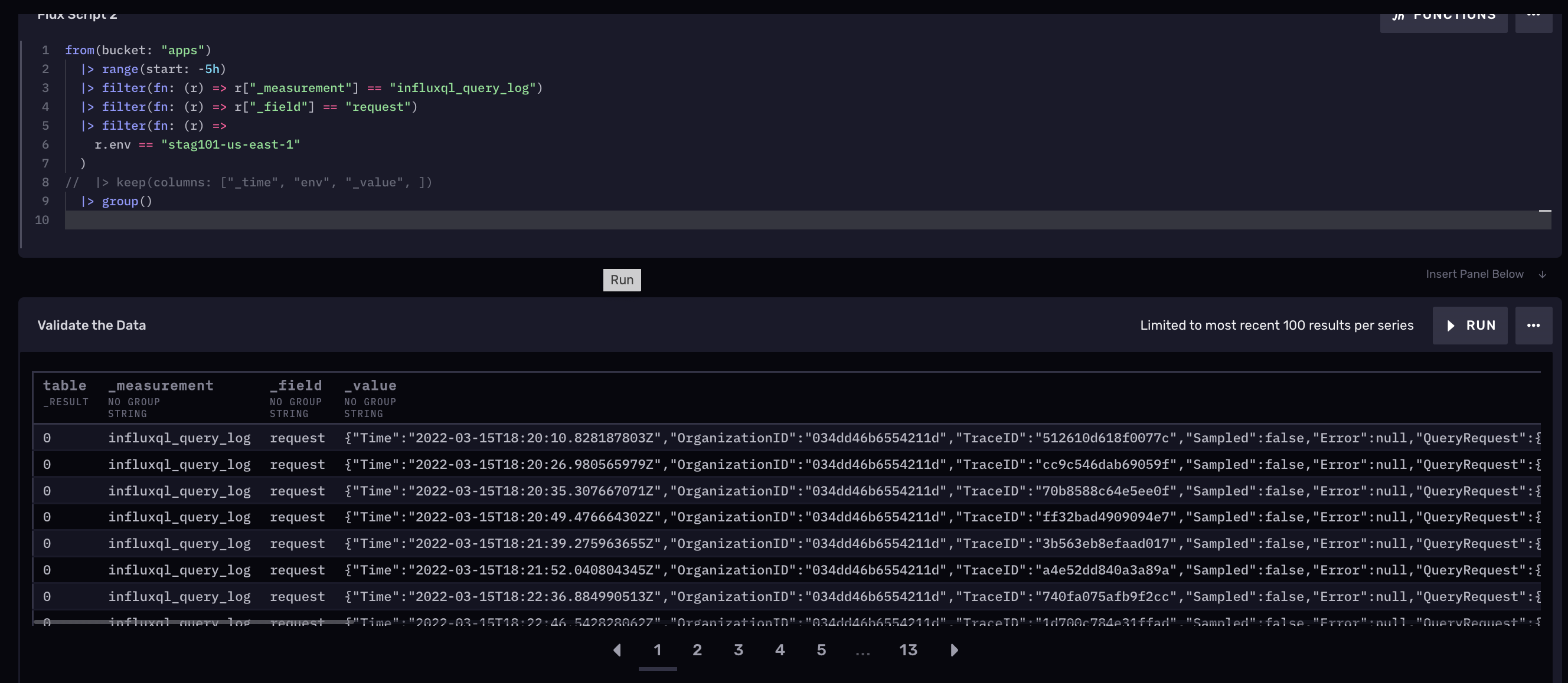 Bug Duty: Table and SimpleTable break when column is a nested object · Issue #3637 · influxdata ...