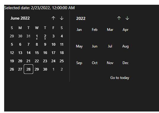 Date Picker Doesnt Use Themes Correctly For The Year · Issue 21892 · Microsoftfluentui · Github 