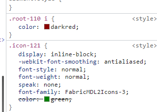 Component styling of MessageBar icon is overridden by component styling of Icon · Issue #22075 ...