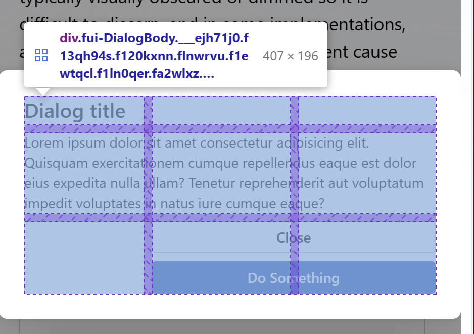 [Bug]: Dialog buttons get larger when width is less than 480px · Issue #27991 · microsoft ...