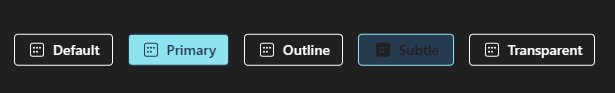 [Bug]: In Button subtle mode in windows high contrast, icon is not ...
