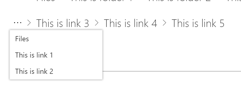 Breadcrumbs overflow in wrong order · Issue #2104 · microsoft/fluentui ...