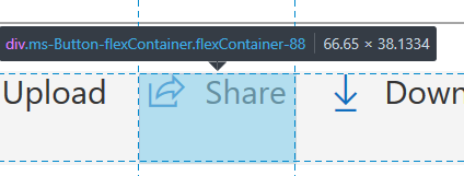 Subtly off alignment for command bar icon buttons · Issue #5992 ...