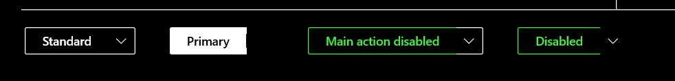 SplitButton borders and divider & PrimaryButton Focus not visible in high contrast/Edge · Issue ...