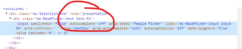 Cannot override autocomplete in PeoplePicker · Issue #11403 · microsoft/fluentui · GitHub