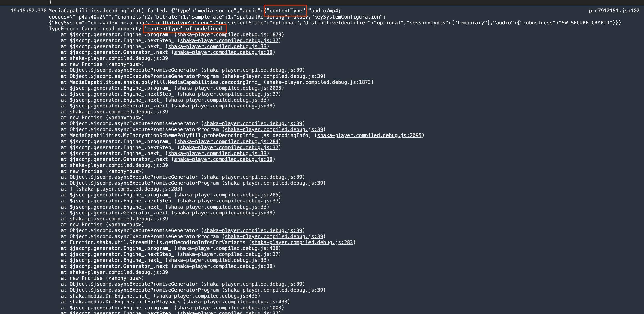 Cast: Fix `TypeError` within MediaCapabilities#decodingInfo() polyfill implementation · Issue ...