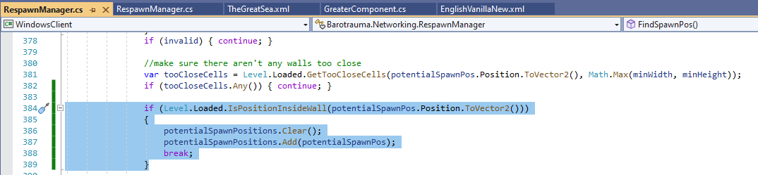Shuttles (and monsters) can spawn inside ice · Issue #11162 · FakeFishGames/Barotrauma · GitHub