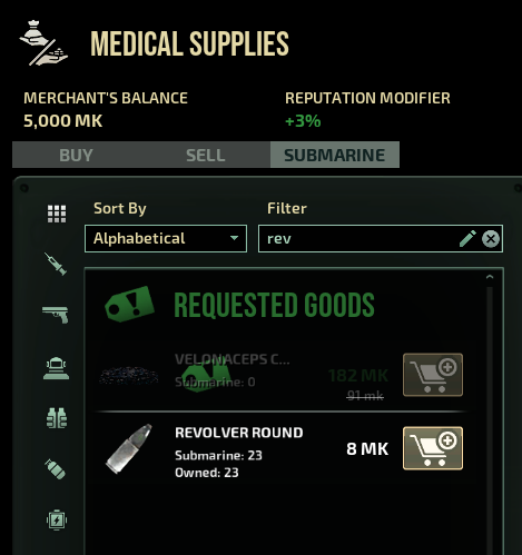 Bought revolver rounds became ghosts (disappear?) [possibly mp only ...