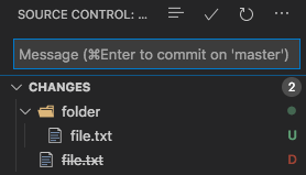 Source control - staged changes tree view inconsistent · Issue #82481 ...