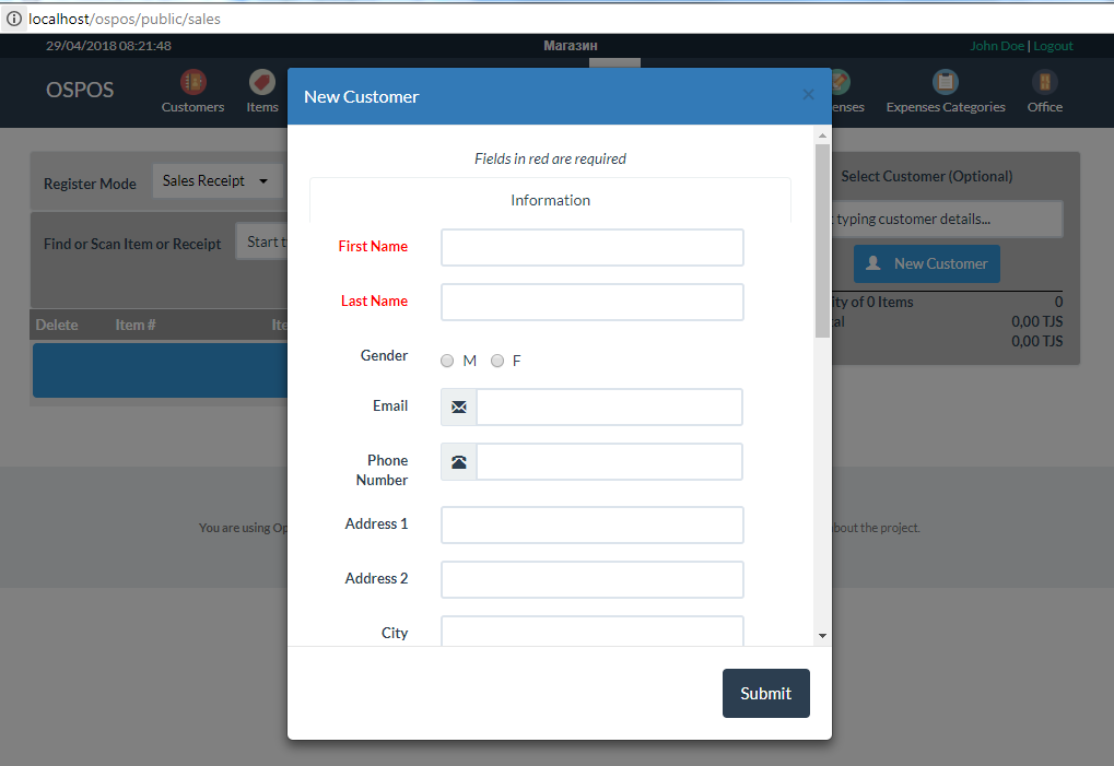 Pick customers via Barcode scanner? · Issue #871 · opensourcepos ...