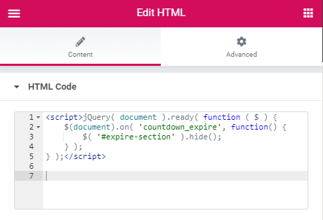 Hide section or block after countdown ends · Issue #9378 · elementor/elementor · GitHub