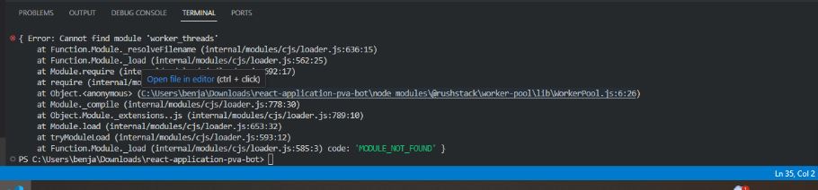 React Application Pva Bot Error Instalar Error Al Instalar Y Ejecutar Gulp Serve · Issue 953