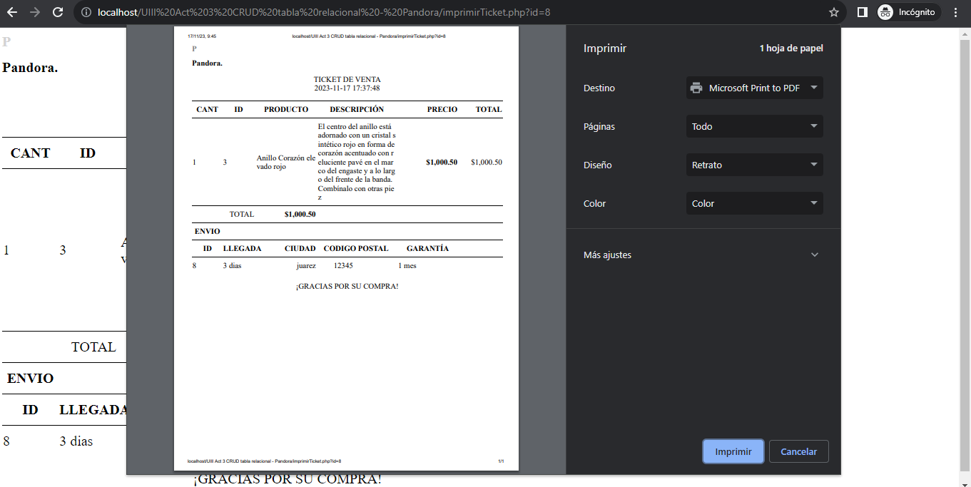 GitHub - abrilmunozzapata1/UIII-Act-3-CRUD-tabla-relacional: Abril Muñoz
