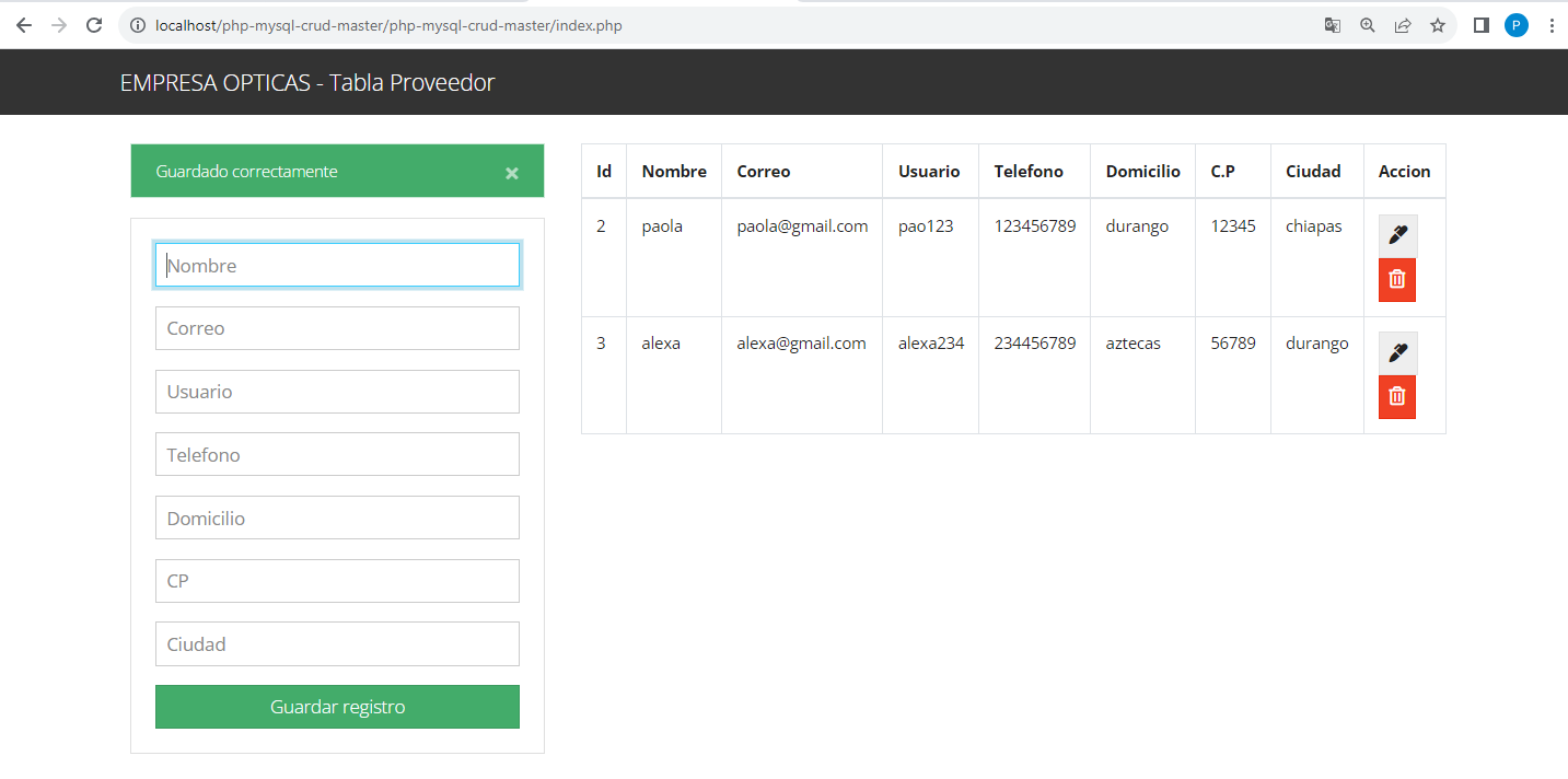 GitHub - pvacarrasco/UIII-act-2-CRUD-V2: Paola Vianney Armenta Carrasco