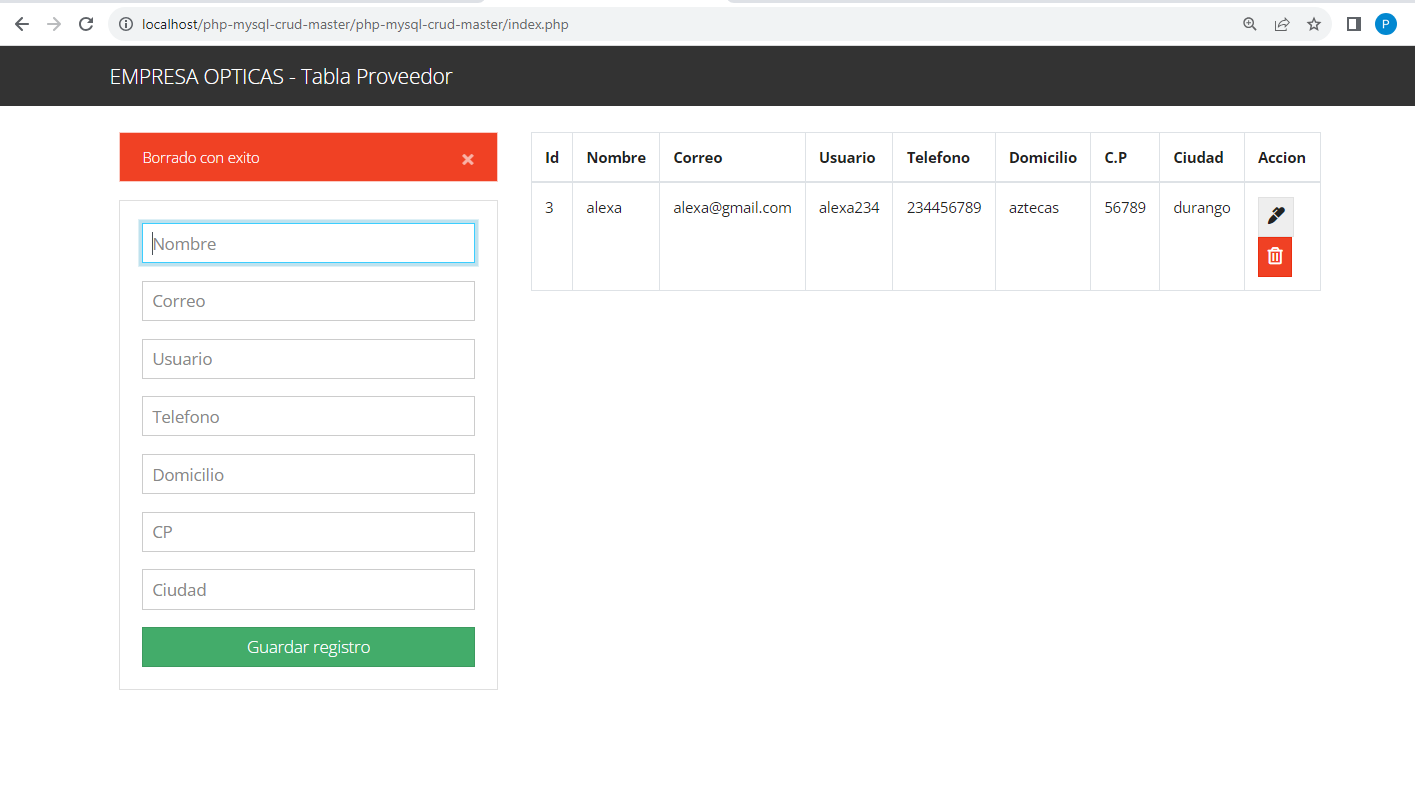 GitHub - pvacarrasco/UIII-act-2-CRUD-V2: Paola Vianney Armenta Carrasco