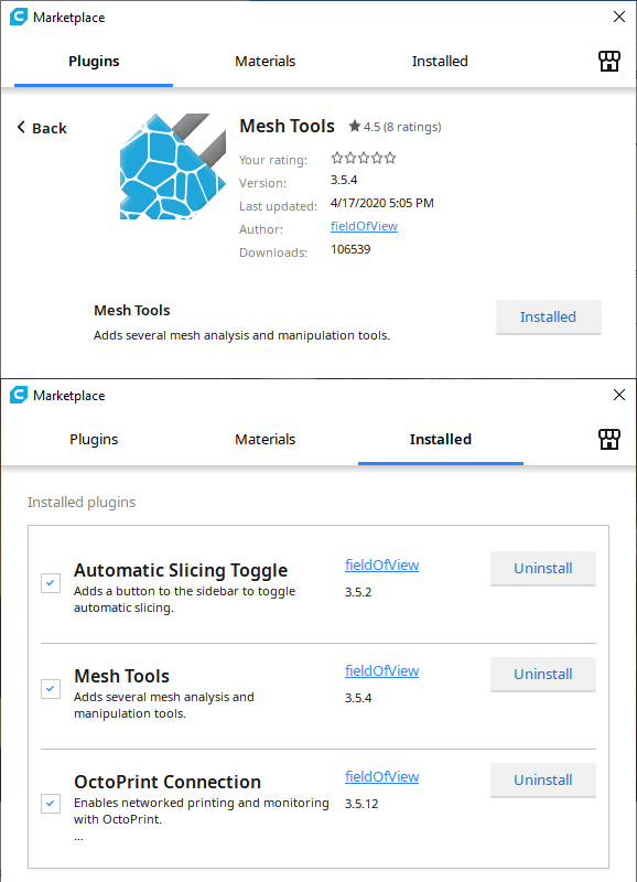 Plugin Browser Send Email · Issue 3652 · Ultimakercura · Github 