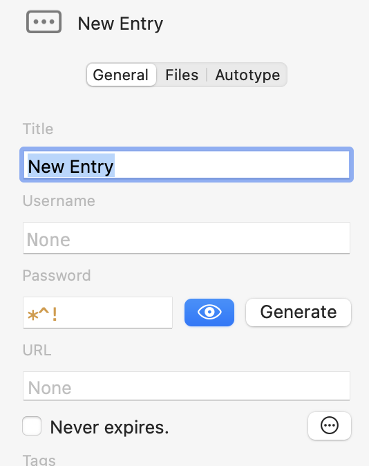 Initial passwords are too predictable · Issue #1211 · MacPass/MacPass · GitHub