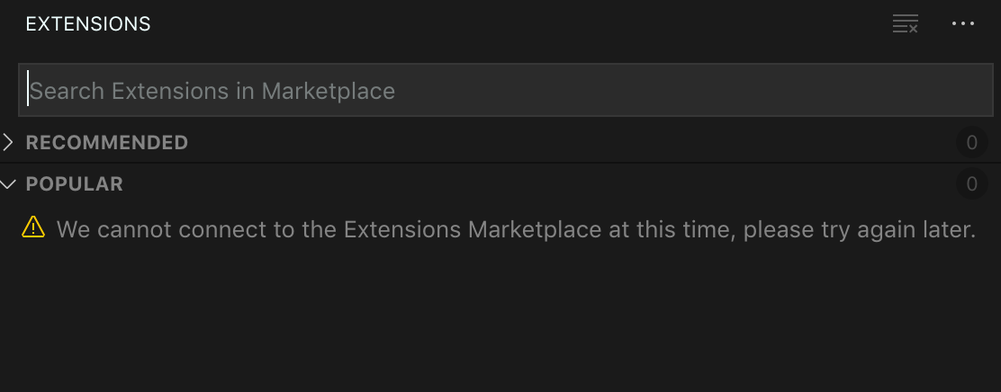 Warning icon is clipped in Extensions panel · Issue #78777 · microsoft ...