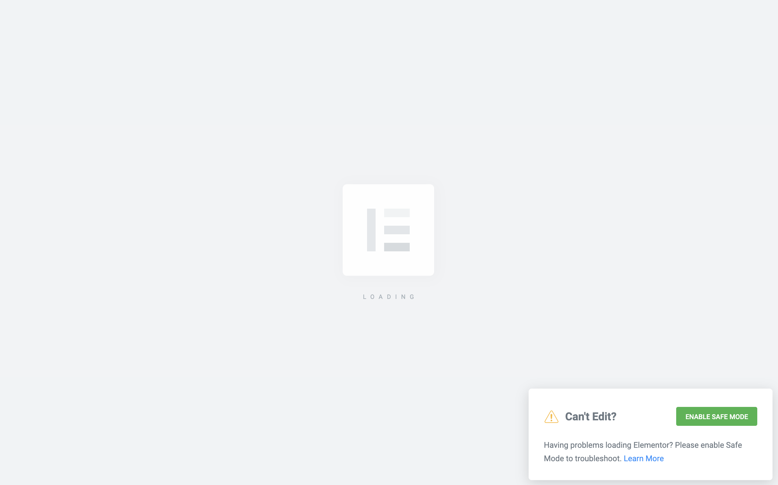 Editor does not load · Issue #9700 · elementor/elementor · GitHub