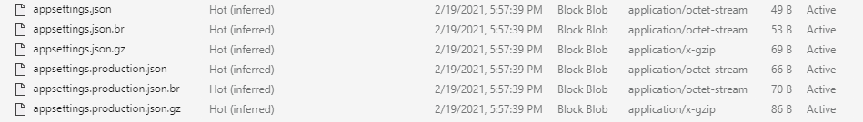 Published Blazor WASM app not loading appsettings.production.json, environment shows "Production ...