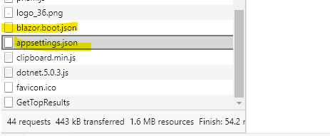 Published Blazor WASM app not loading appsettings.production.json, environment shows "Production ...
