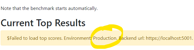 Published Blazor WASM app not loading appsettings.production.json, environment shows "Production ...