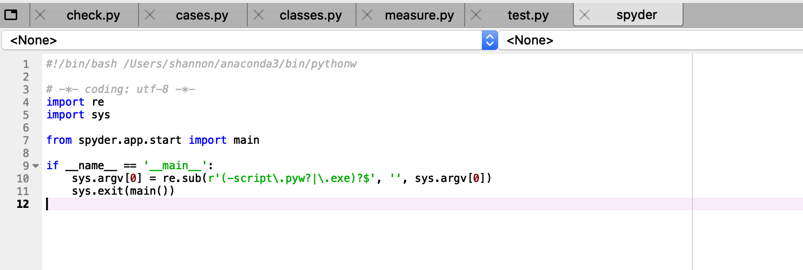 Spyder executable file opened on launch · Issue #10436 · spyder-ide ...