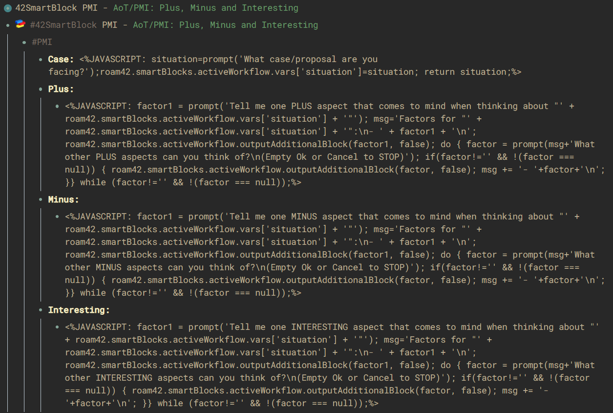 PMI AoT: De Bono's Plus, Minus, Interesting attention directing algorithm. · Issue #194 ...