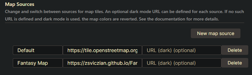 I added a second mapsource and mapview could not save settings · Issue #41 · esm7/obsidian-map ...