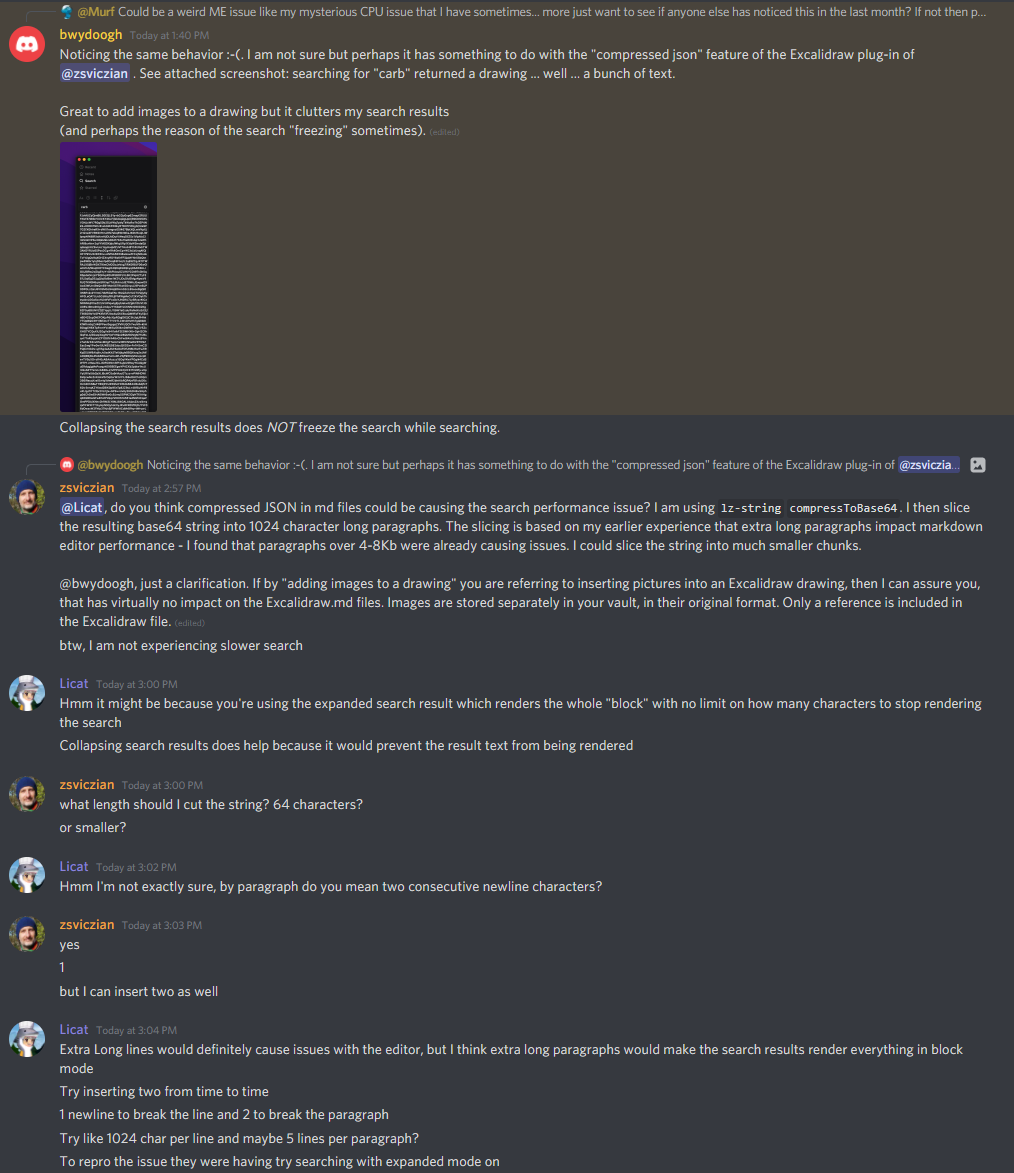 Compressed JSON might be impacting Obsidian search performance · Issue ...