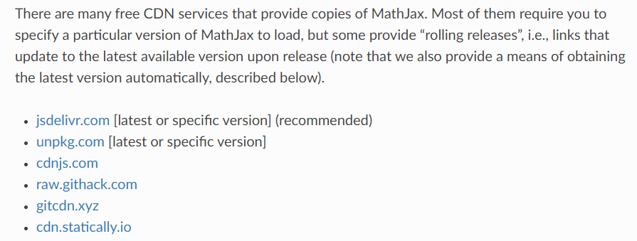 LaTeX support did not load. Using fallback solution. Try checking your network connection ...