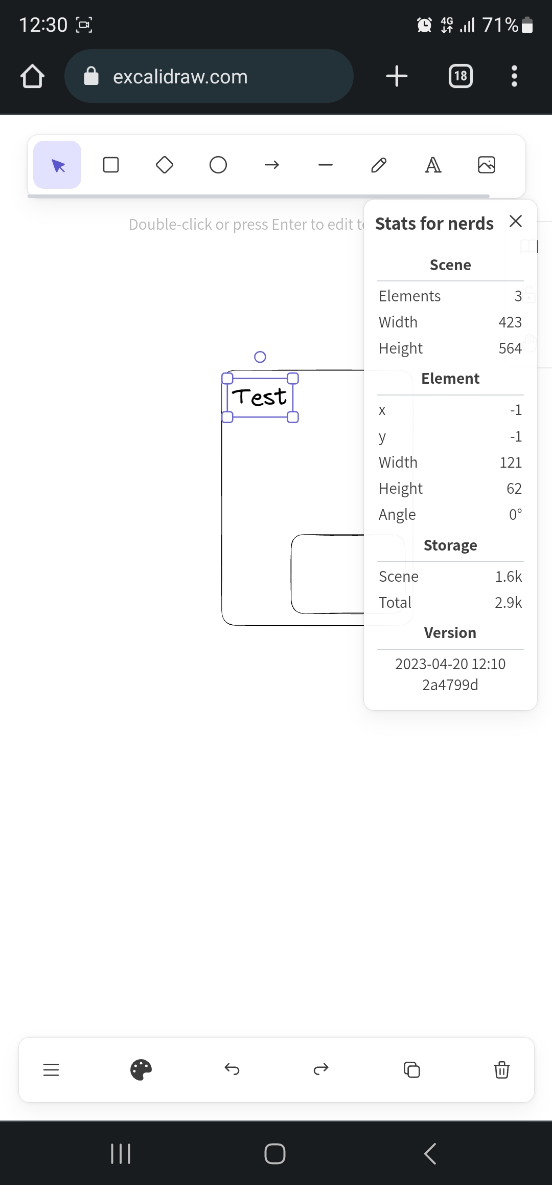Text jumps when editing on Android Chrome · Issue #6469 · excalidraw/excalidraw · GitHub