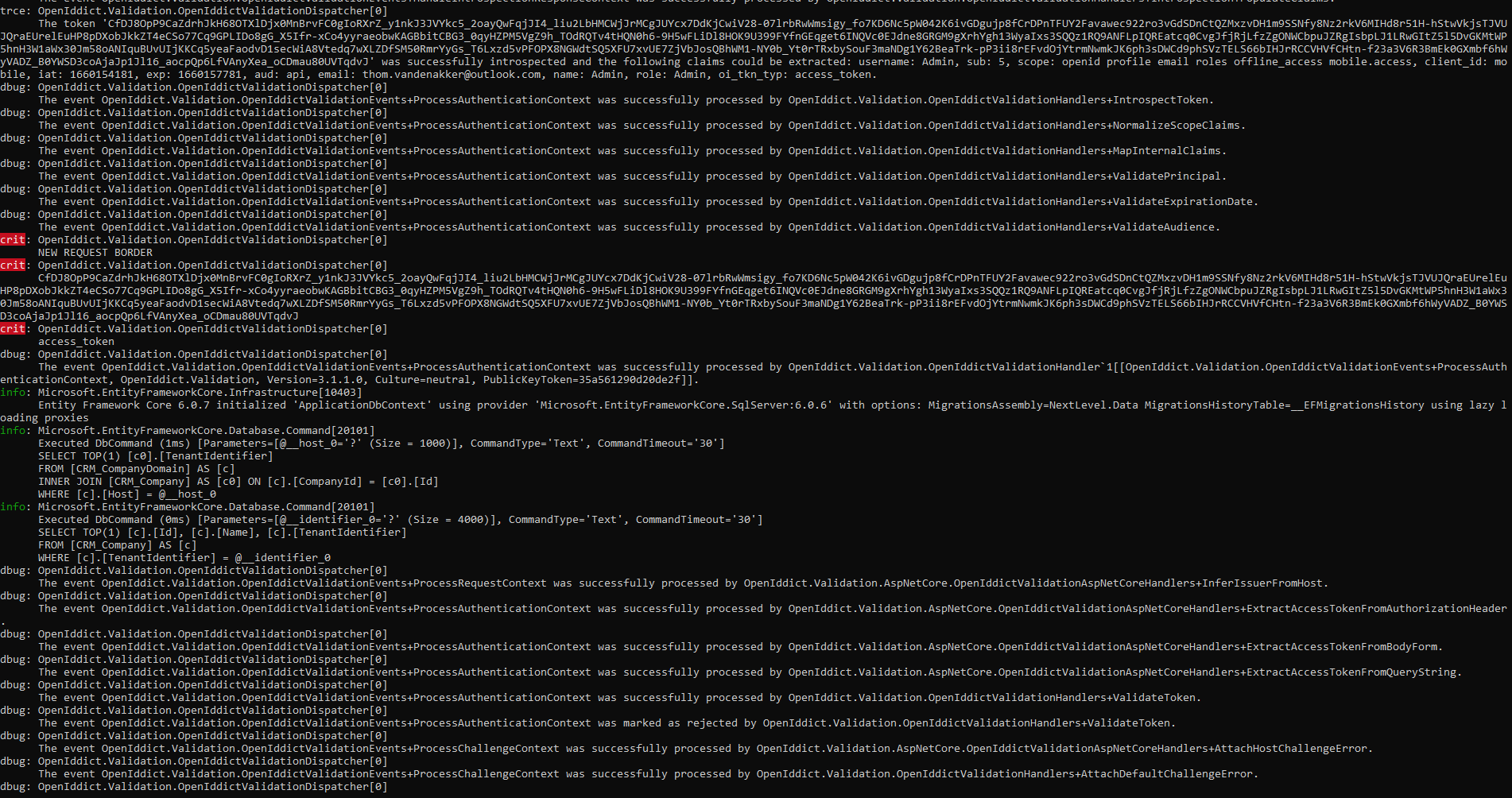 Resource server requests result in 403 (insufficient_access) · Issue #1497 · openiddict ...