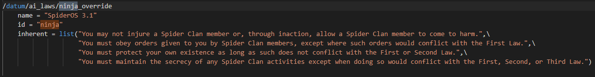 Makes borgs emagged by a ninja know Japanese and have the ninja override lawset by nmajask ...