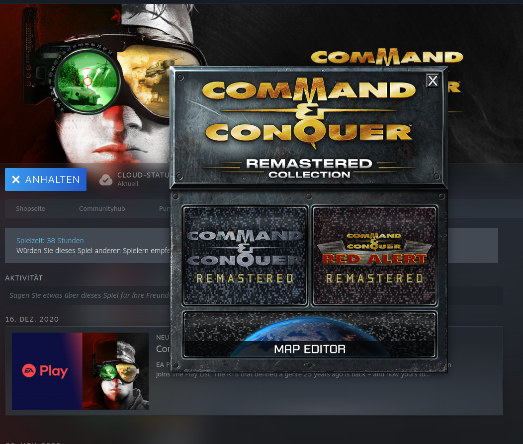 C&C Remastered games crashes after launcher starts · Issue #324 · canonical/steam-snap · GitHub