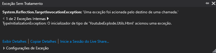 TypeInitializationException and FileLoadException on youtube.Channels.GetAsync() · Issue #651 ...