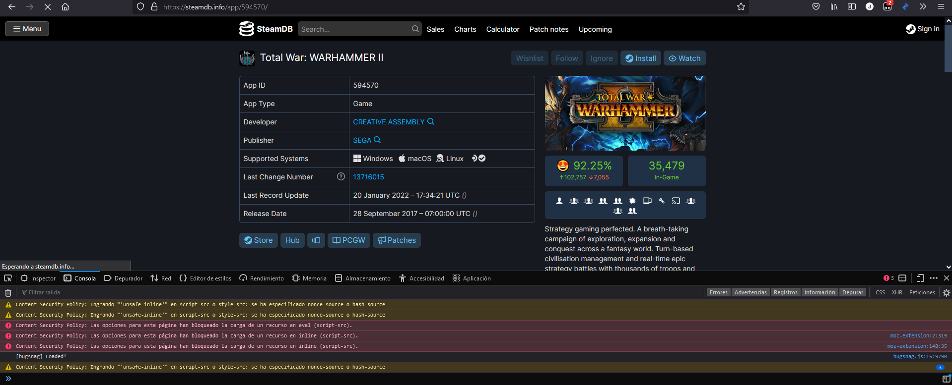 SteamDB button not appearing despite script loaded and activated in tempermonkey · Issue #87 ...