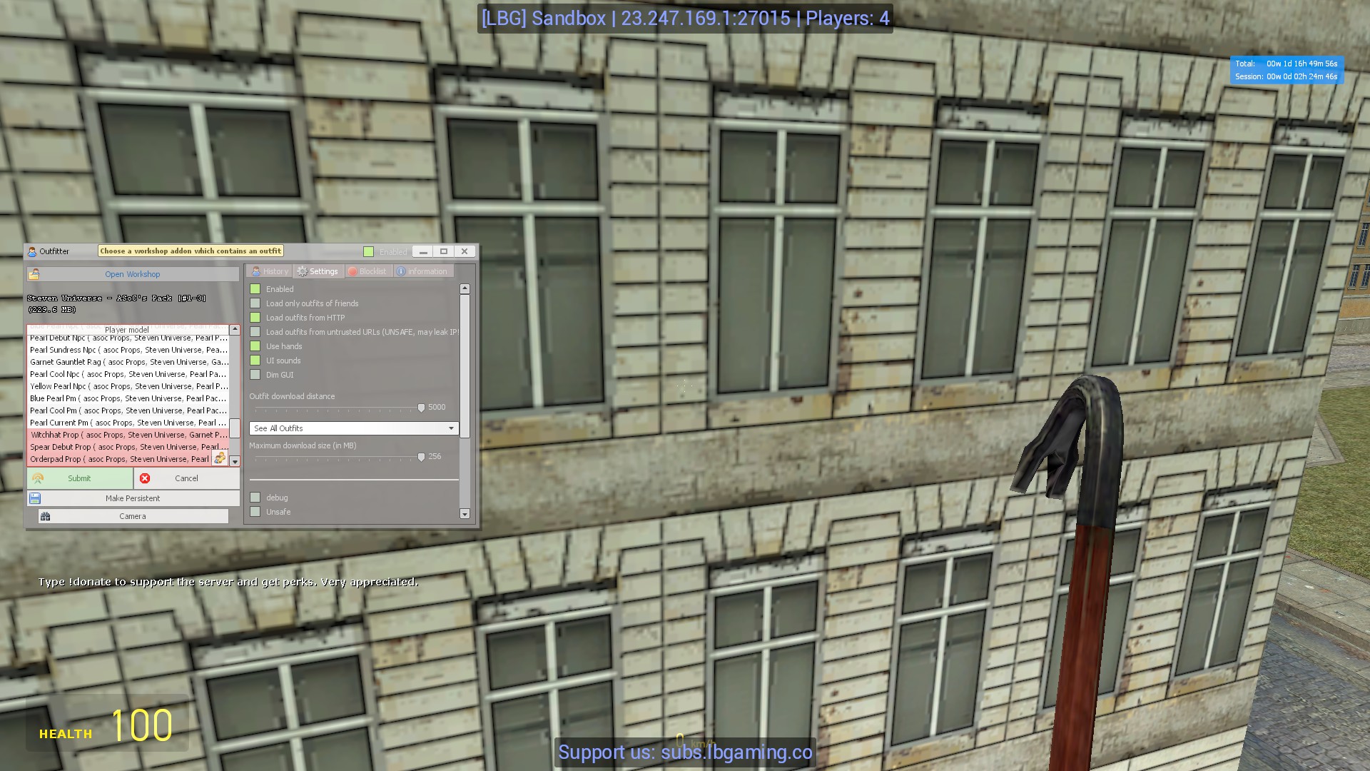 please help pepole on a sever im playing can not see my pm · Issue #92 · Metastruct/outfitter ...