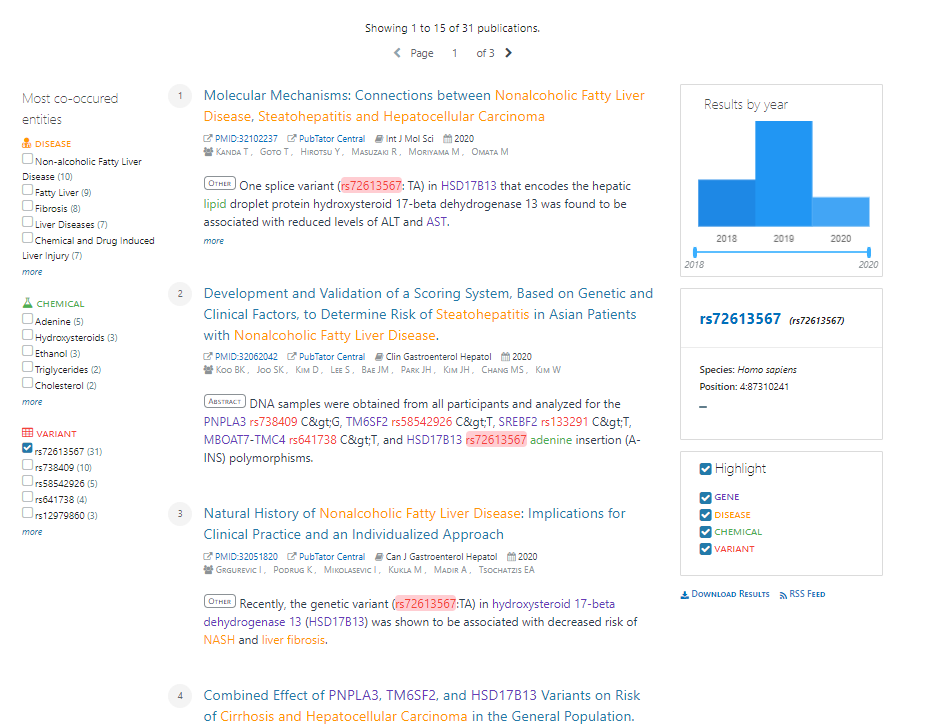 LitVar Integration · Issue #795 · broadinstitute/gnomad-browser · GitHub