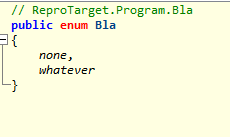Show enum value setting · Issue #1685 · icsharpcode/ILSpy · GitHub