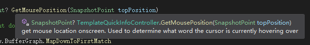 issue：How is Intellisense QuickInfo implemented? · Issue #190 · microsoft/VSSDK-Extensibility ...