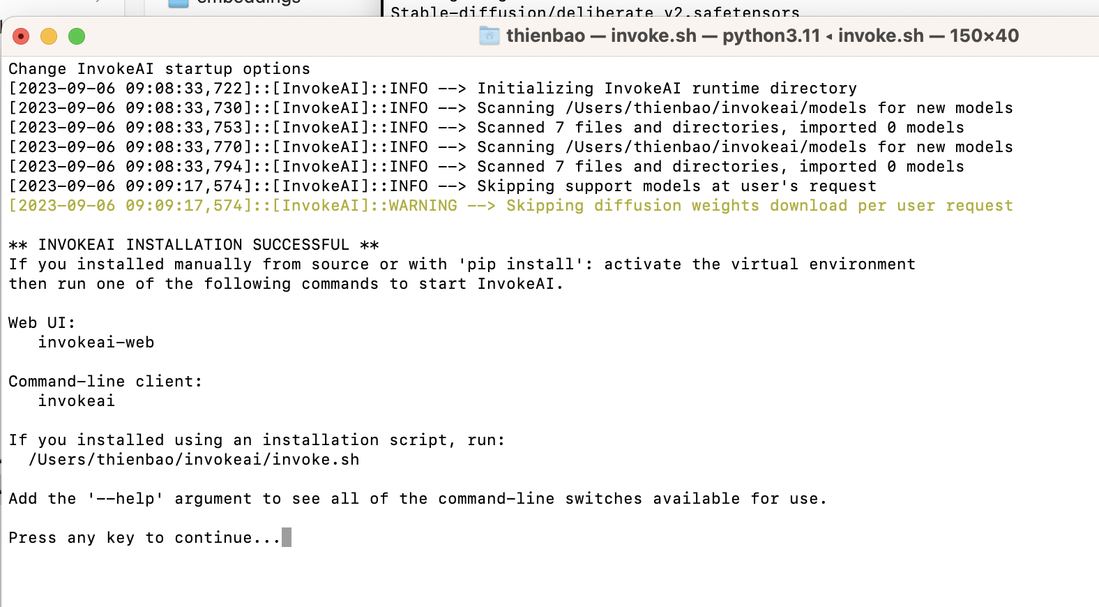 [bug]: my Ivokeai is error. please help · Issue #4453 · invoke-ai/InvokeAI · GitHub