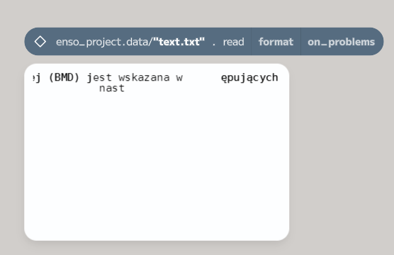 Text displays with extra spaces · Issue #7492 · enso-org/enso · GitHub