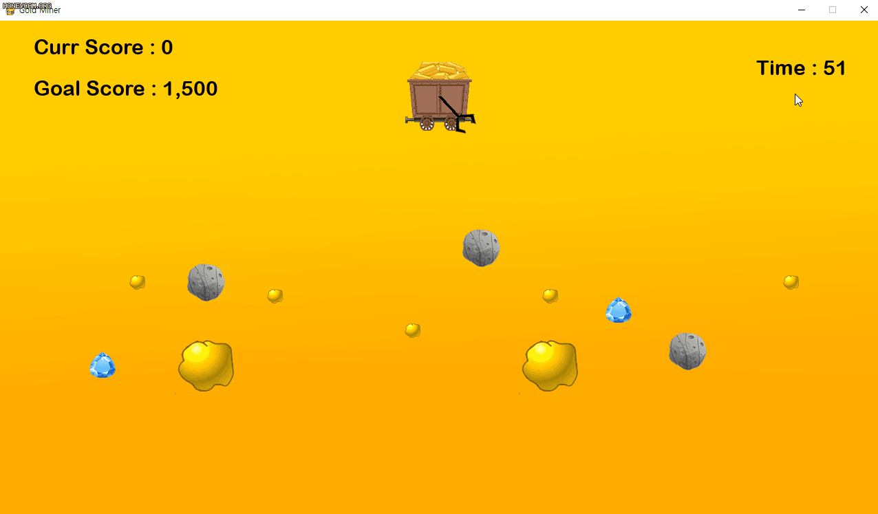 GitHub - alittlekitten/goldminer_pygame: 파이게임을 이용한 황금캐기게임입니다!