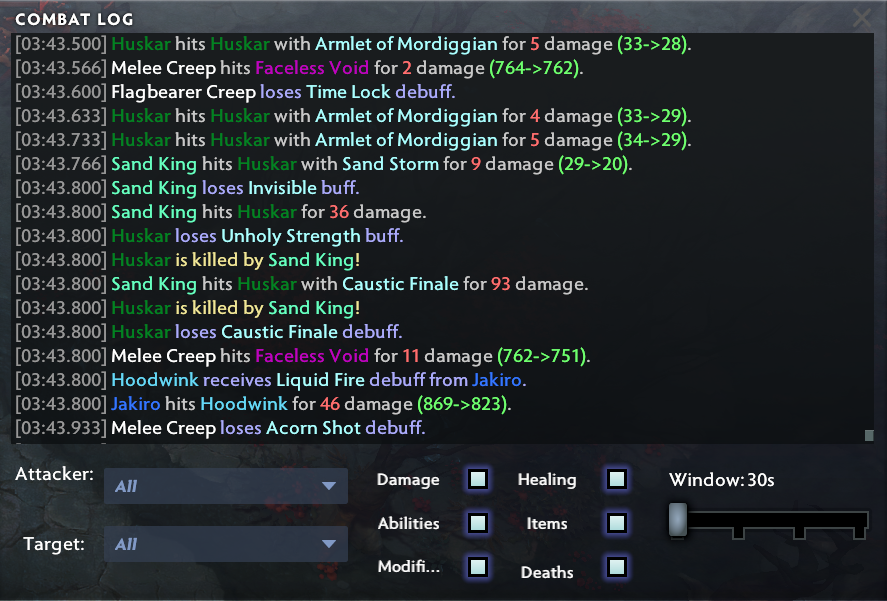 Sand king is credited with a double kill for killing huskar once ...