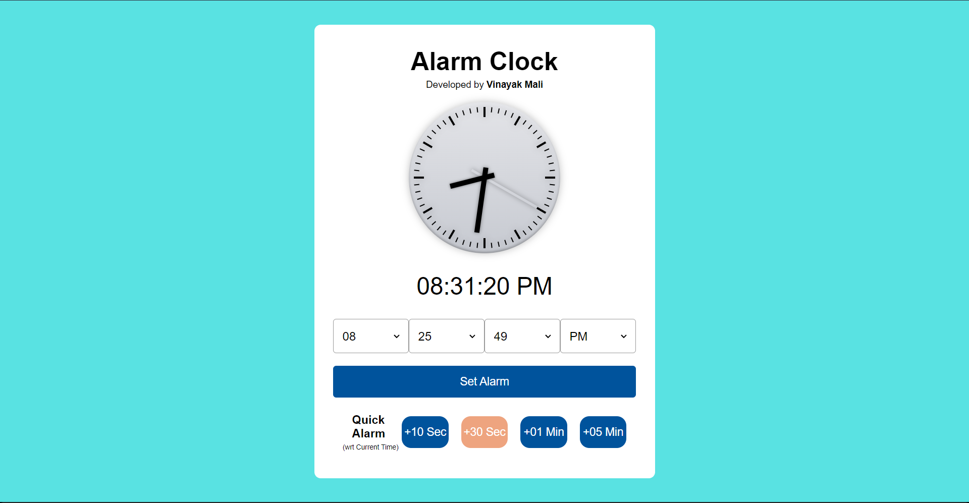 Style: Adding Hover effect and Css changes · Issue #4 · malivinayak ...